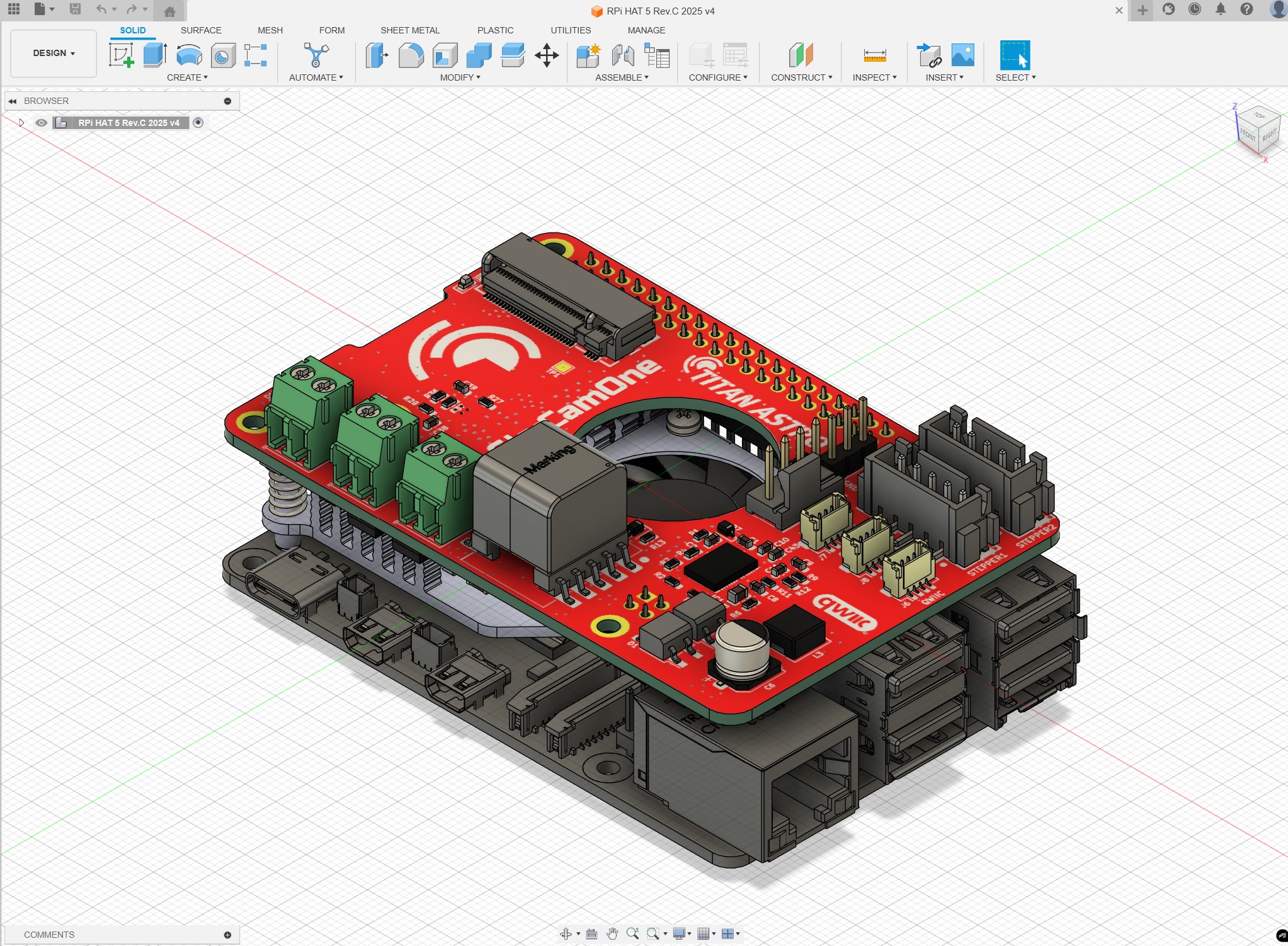 3D STEP files available - Titan Astro